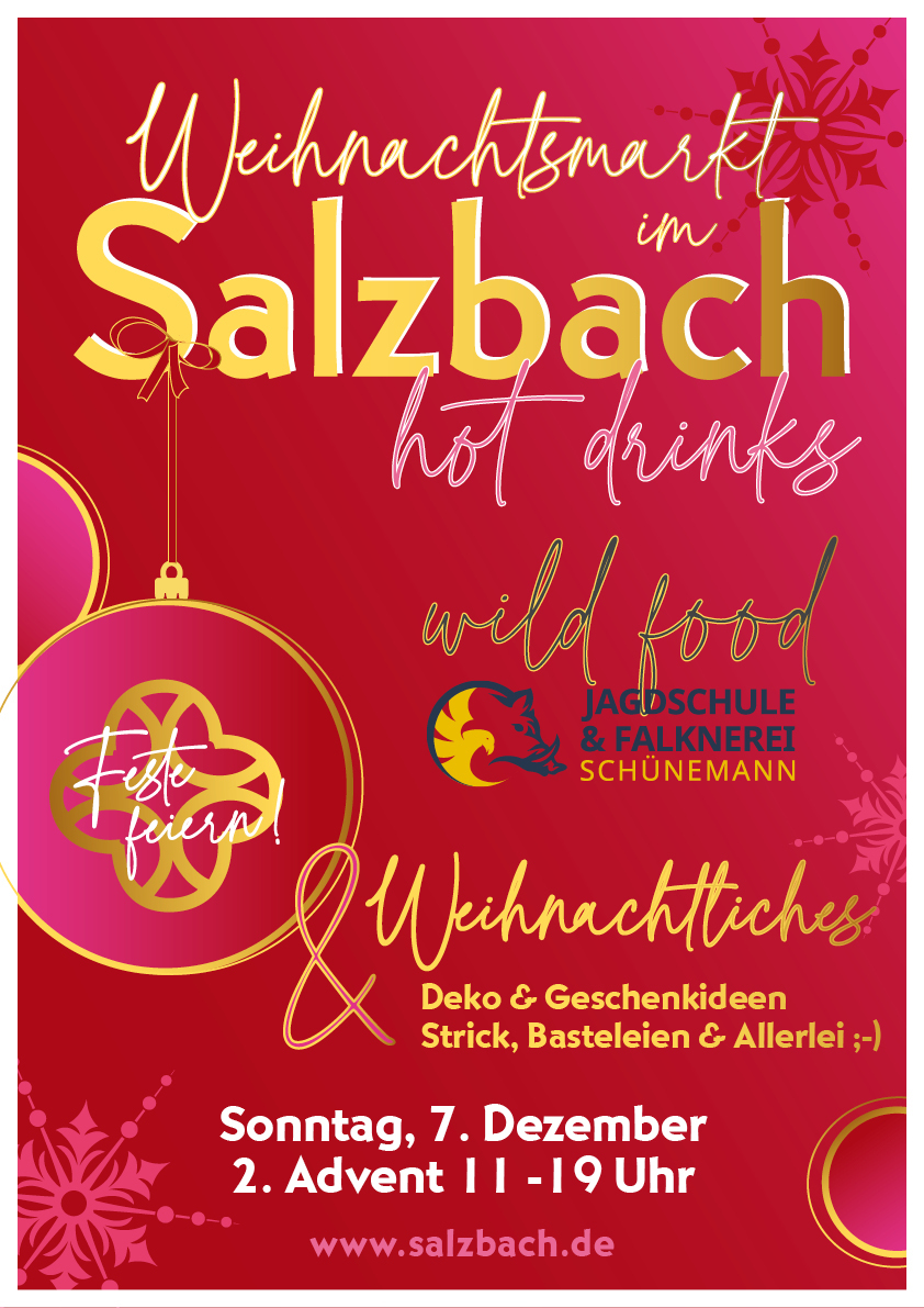 Weihnachtsmarkt im Salzbach | Nidda