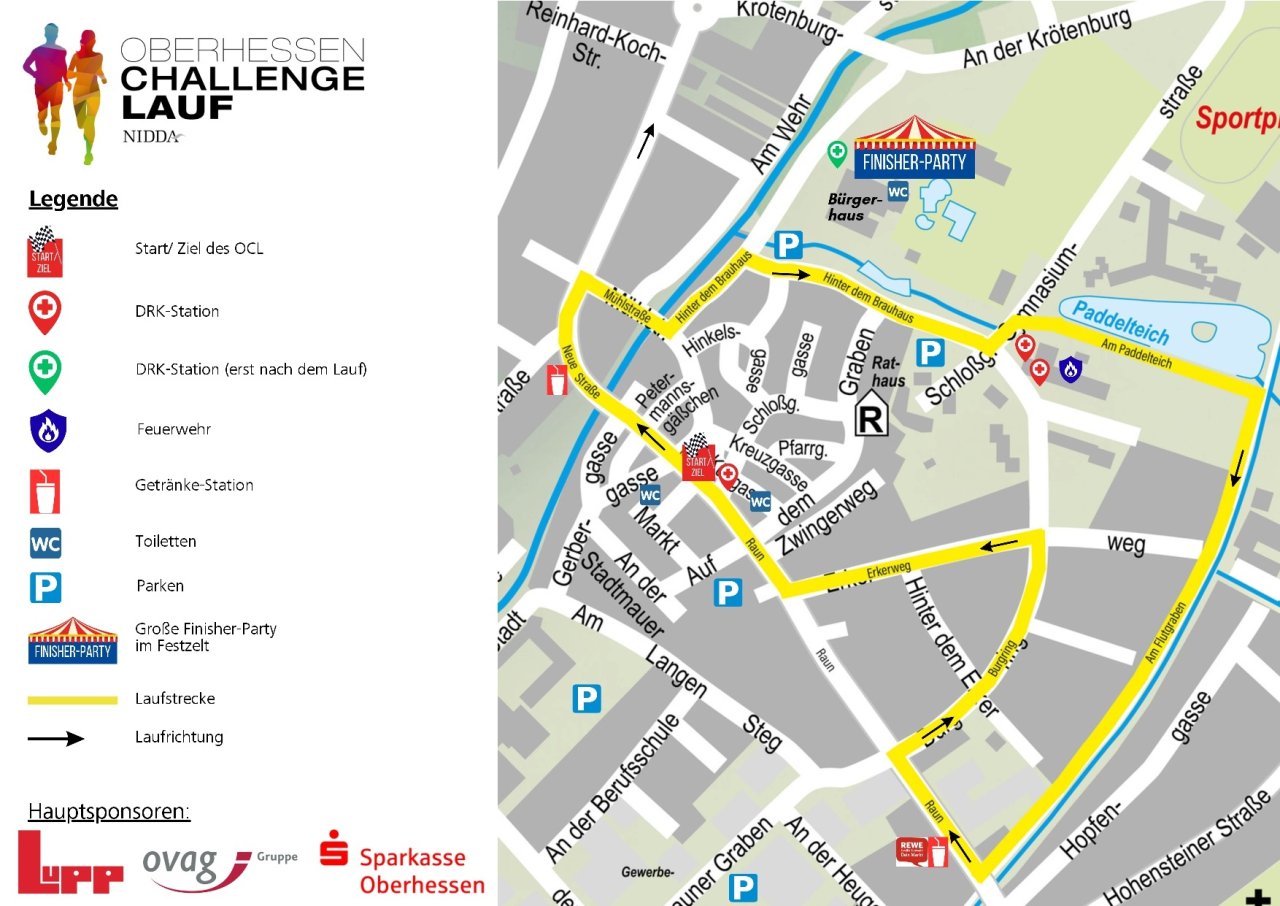 Oberhessen Challenge Lauf | Nidda