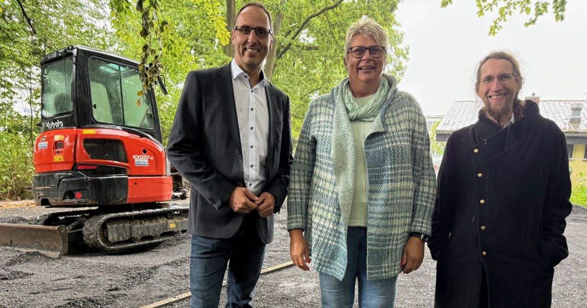 Baubeginn Bürgerpark Harb | Nidda